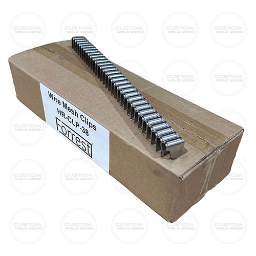 Wire Mesh Clinch Clips by CustomWeldMesh
