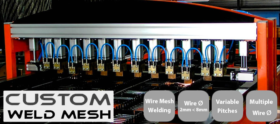 Wire Mesh Clinch Clips by CustomWeldMesh