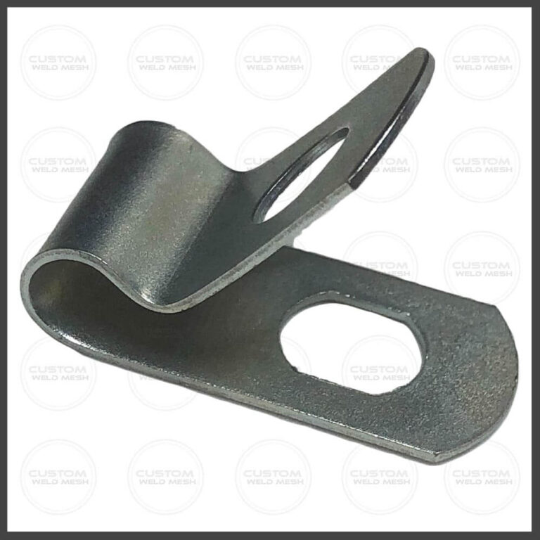 Wire mesh screw on P-Clips Forrest - Custom Weld Mesh
