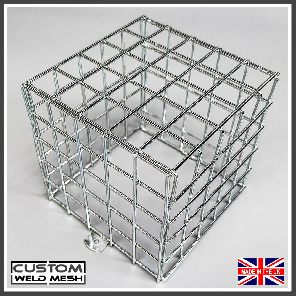 Wire mesh guard 13cm x 13cm x 13cm pre-galvanised - Custom Weld Mesh