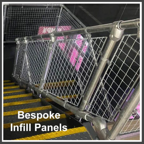 Bespoke made to size wire mesh infill panels - Custom Weld Mesh