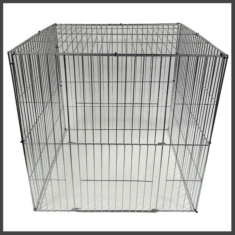Poultry show cages - Custom Weld Mesh