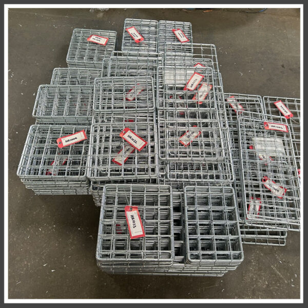 Bespoke made to size wire mesh infill panels - Custom Weld Mesh